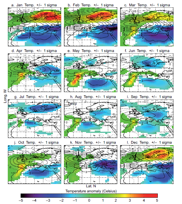 A historical climatology of the easterly winds in the strait of Gibraltar