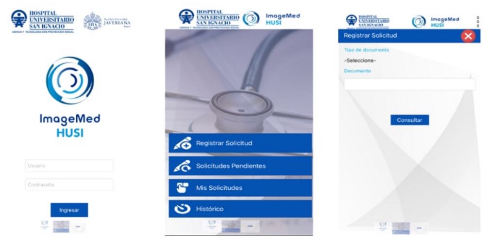 ImageMed HUSI: una aplicación móvil para la captura segura de imágenes ...