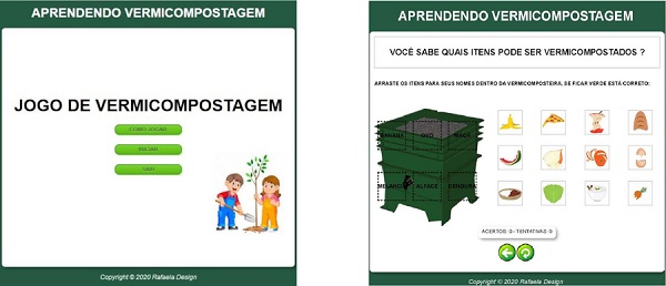 Aprendendo vermicompostagem: o uso de jogos digitais na educação infantil