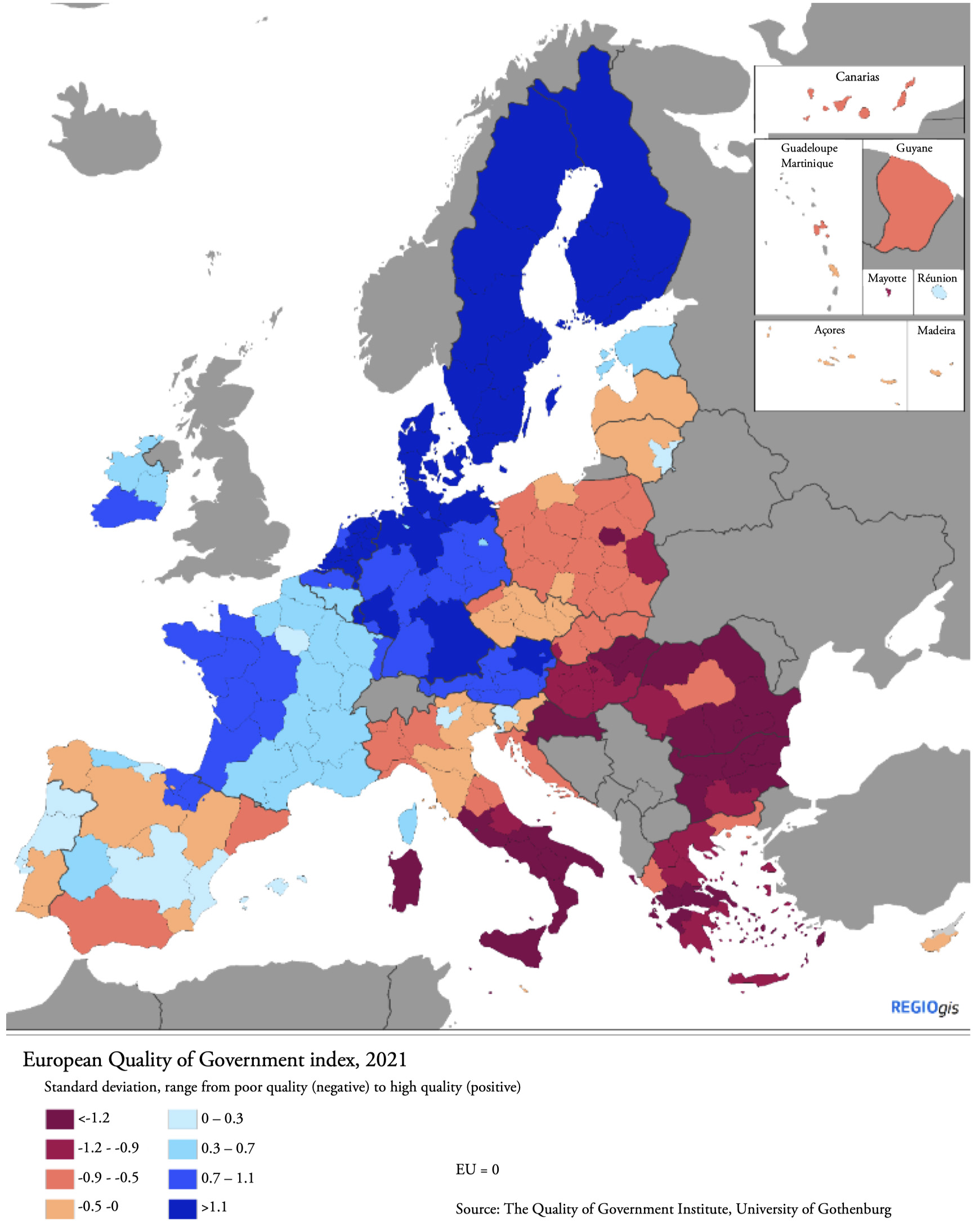 Change and Continuity in Quality of Government: Trends in subnational ...