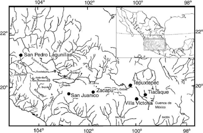 Diversidad morfológica en 6 poblaciones del pescado blanco Chirostoma ...