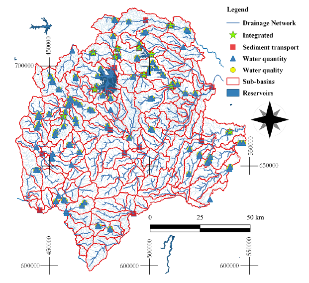 Redesign of a water quantity, quality, and sediment-monitoring network ...