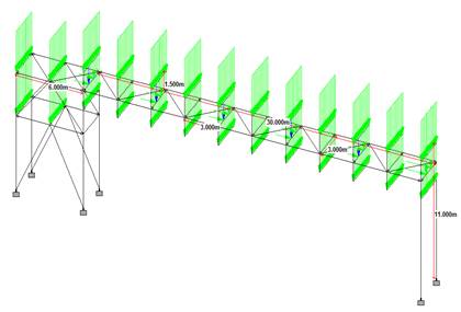 Pipe bridge design optimisation through a comparative study of truss ...