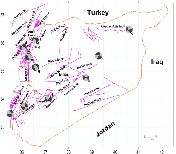 The recent instrumental seismicity of Syria and its implications