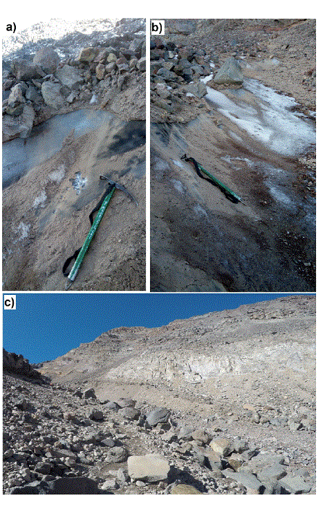 Distribution and current status of permafrost in the highest volcano in ...