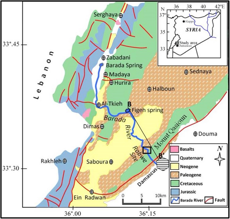 Radon as a natural radiotracer to investigate infiltration from surface ...