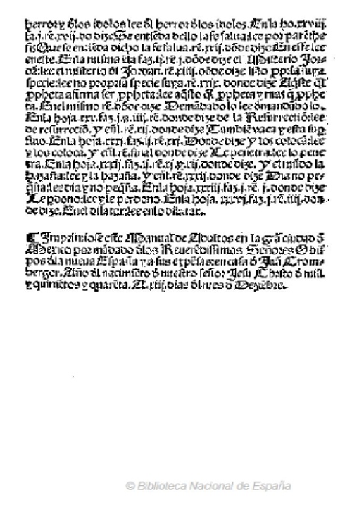 La presencia del colofón en la historia del libro en México